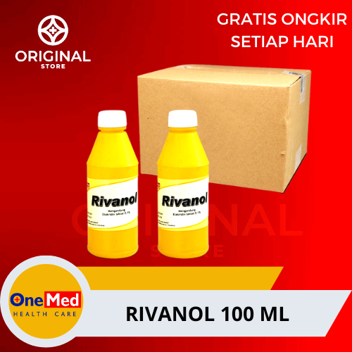 Jual RIVANOL 100 ML ONEMED - PERPCS | Shopee Indonesia