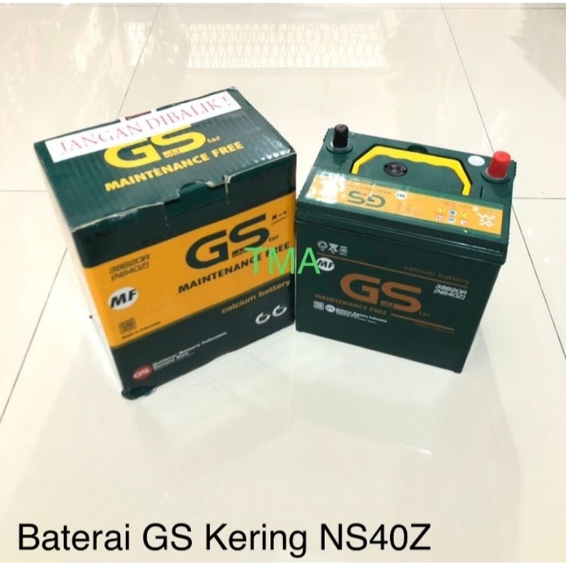 Jual Aki Mobil NS40Z Kering GS (Gold Star) | Shopee Indonesia