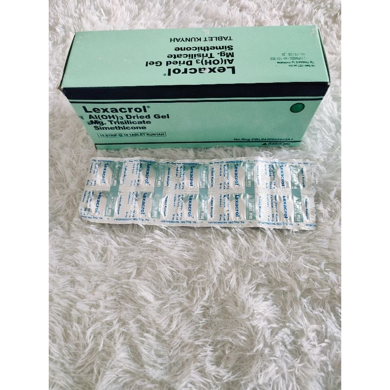 Jual LEXACROL TABLET 1BOX 15STRIP | MENGATASI MASALAH PADA LAMBUNG ...