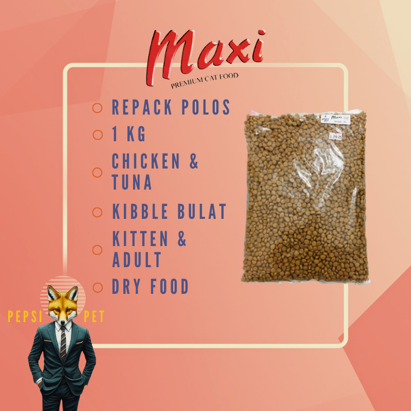 Jual MAXI - CHICKEN & TUNA Repack 1 Kg | Shopee Indonesia