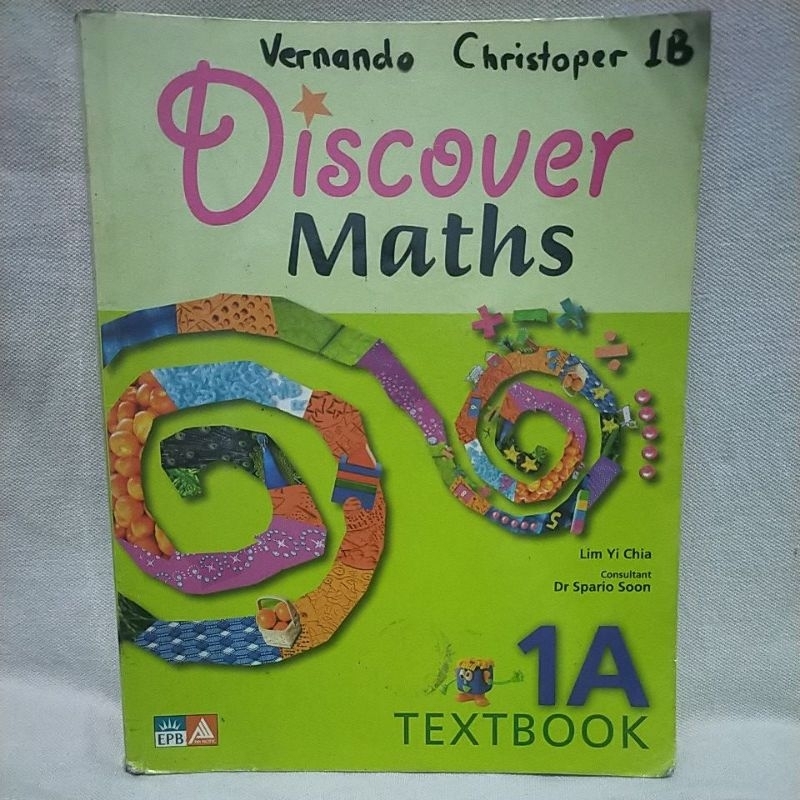 Jual Buku Discover Maths kelas 1A (text book) | Shopee Indonesia
