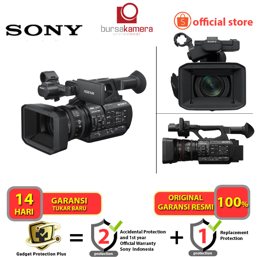 Jual Sony PXW-Z190 4K 3-CMOS 1/3" Sensor XDCAM Camcorder | Shopee Indonesia