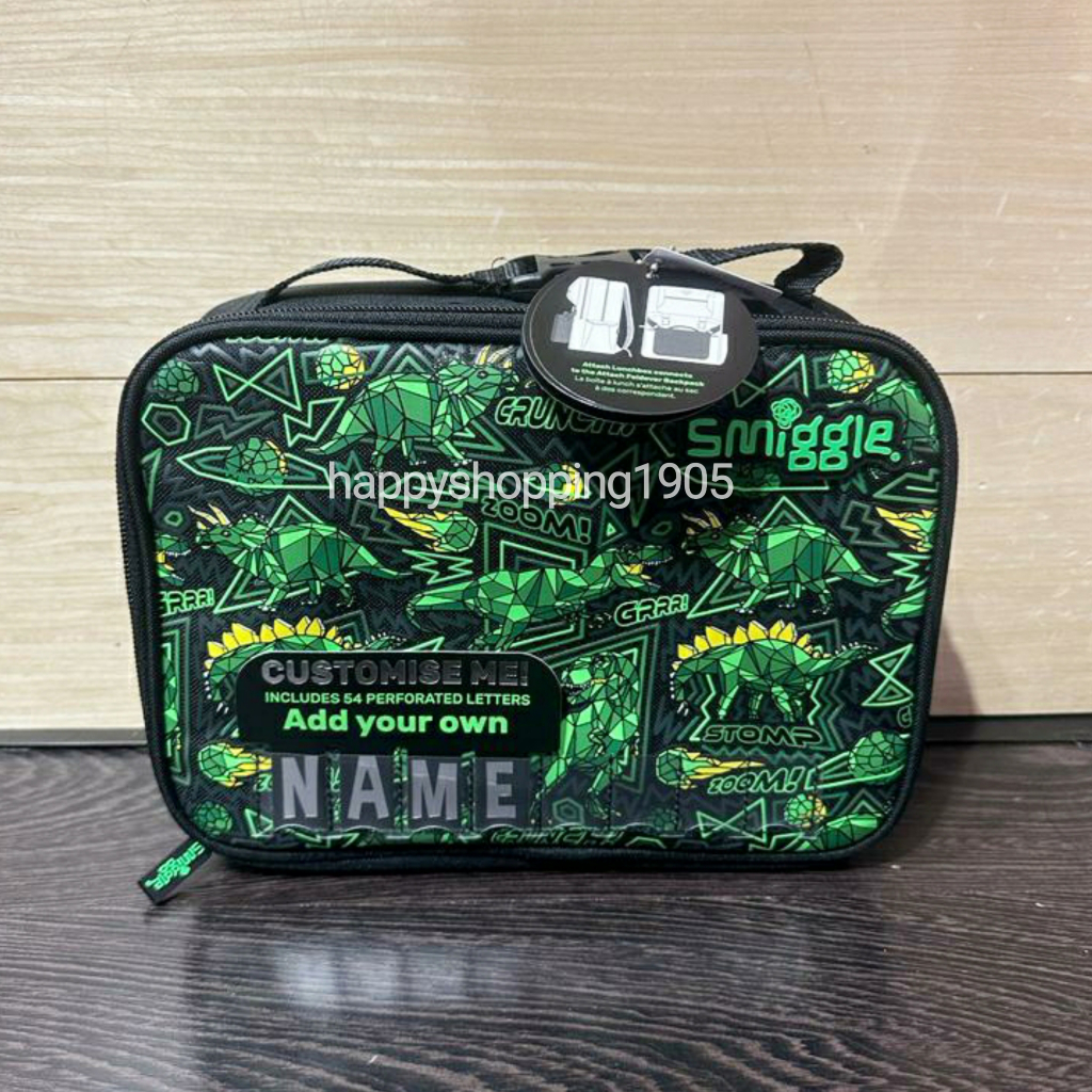 Jual SMIGGLE WILD SIDE LUNCHBAG SQUARE DINO - TAS BEKAL SMIGGLE ...