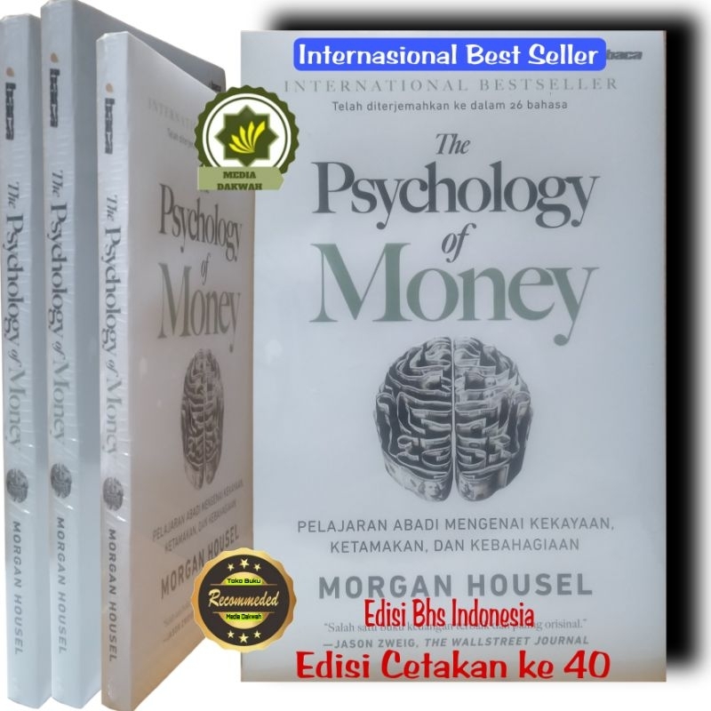 Jual The PSYCHOLOGY of MONEY Original Books Psikologi Money Psikologi ...