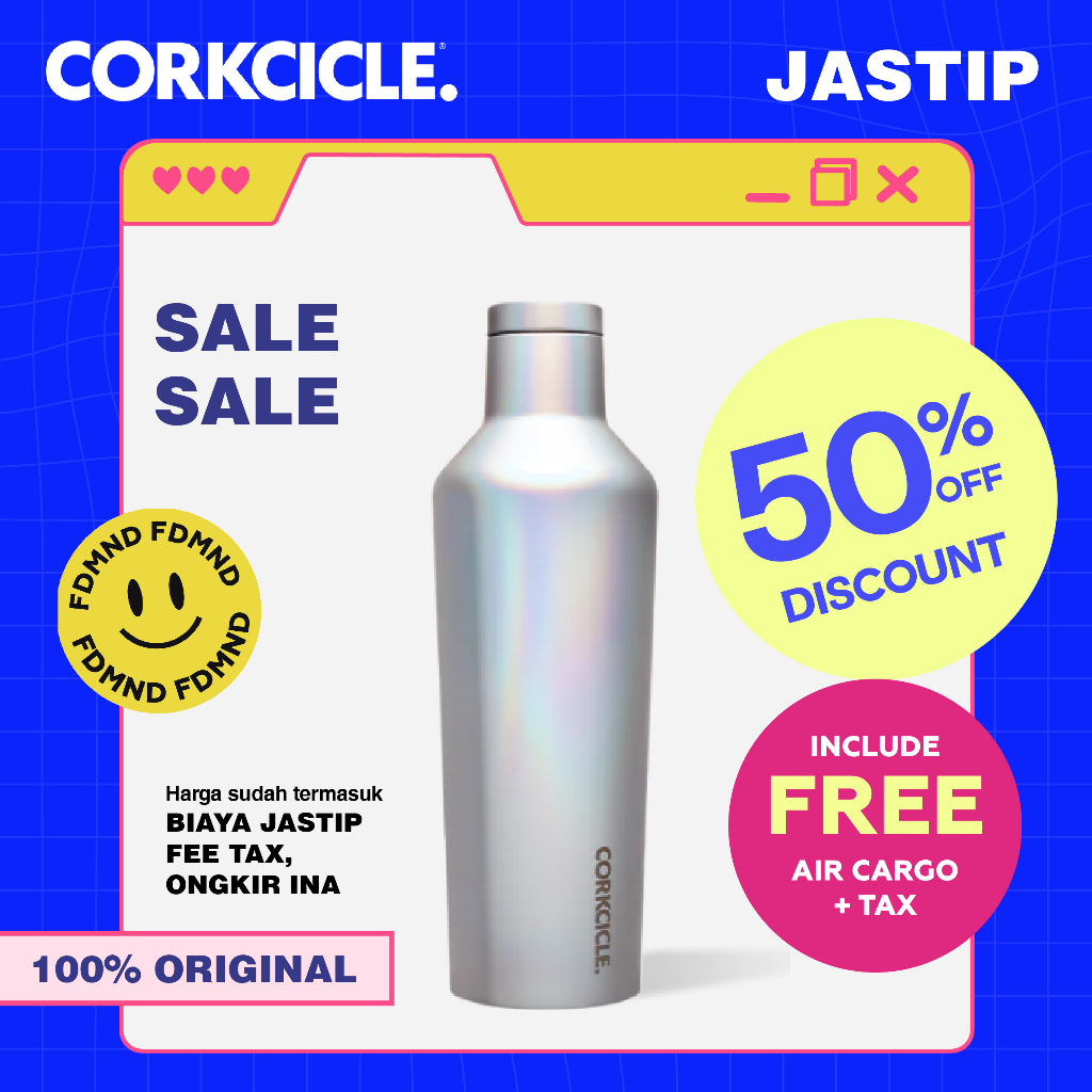 Jual CORKCICLE Botol minum READY STOCK PRISMATIC CANTEEN 16oz | Shopee ...