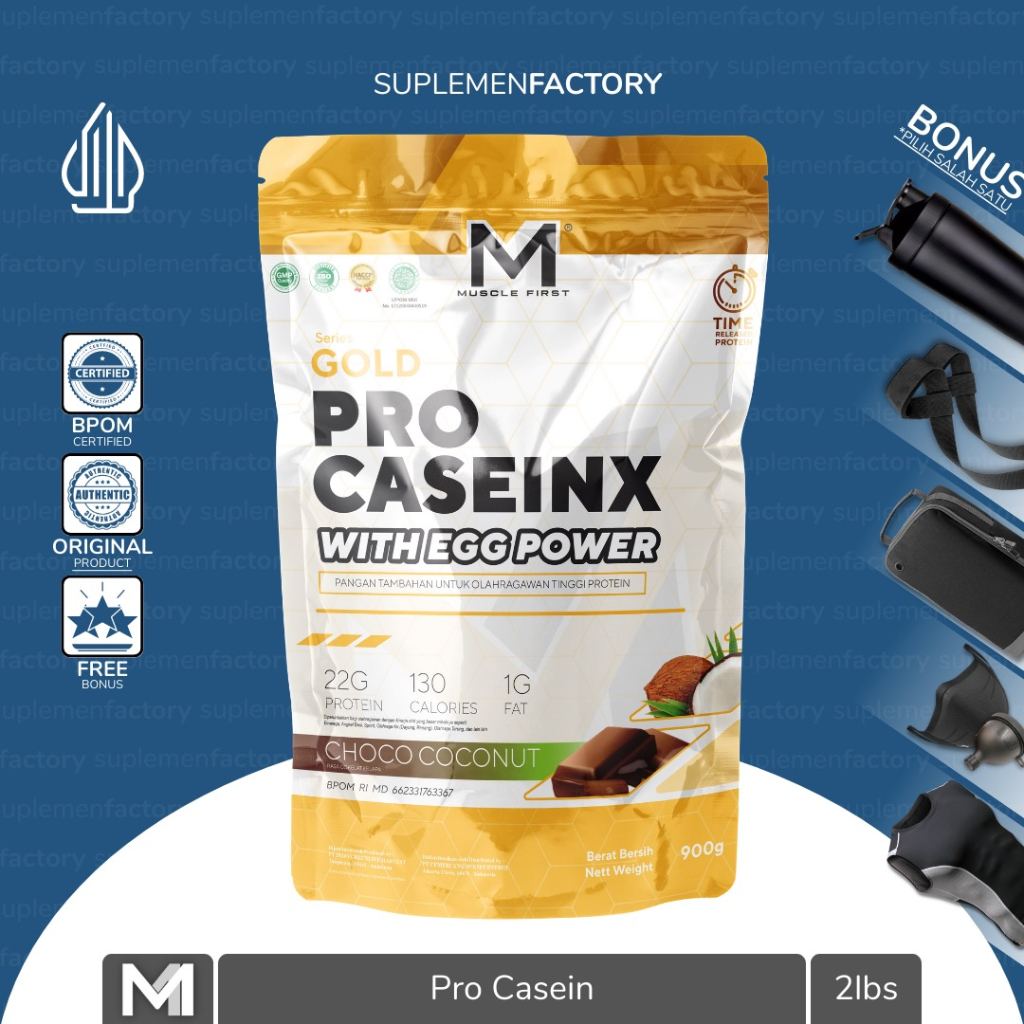 Jual Muscle First Pro Casein With Egg Power 2 Lbs 900 Gram Whey Protein ...