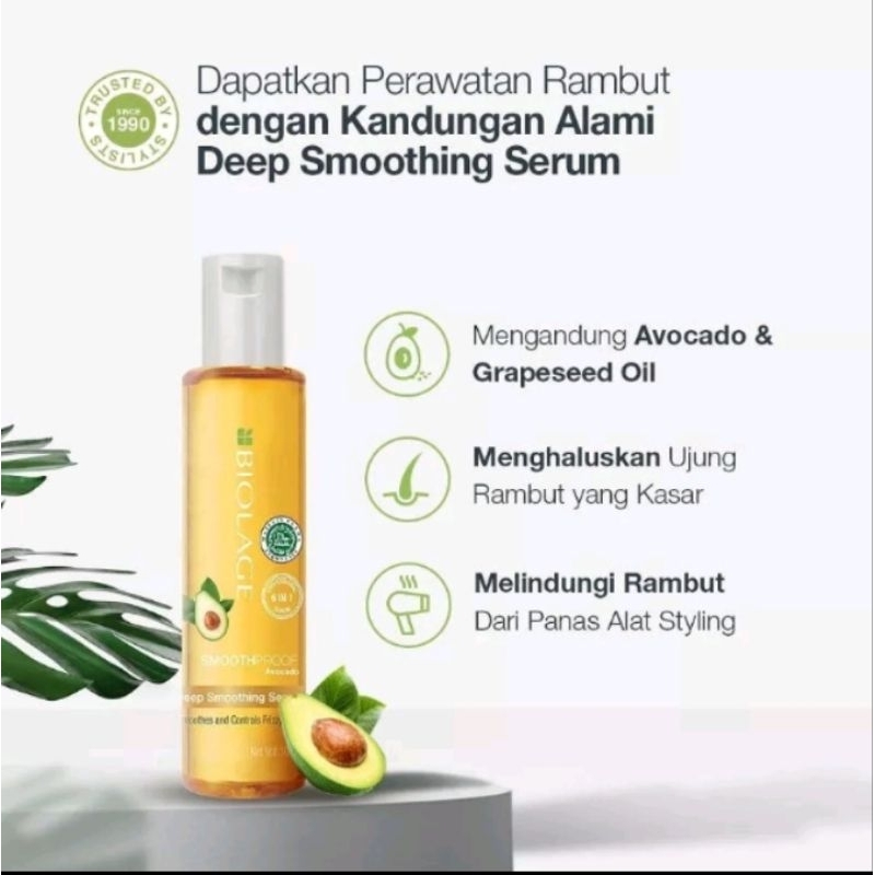 Jual Matrix Biolage Deep Smoothing Serum/Matrix Vitamin Rambut Smooth ...