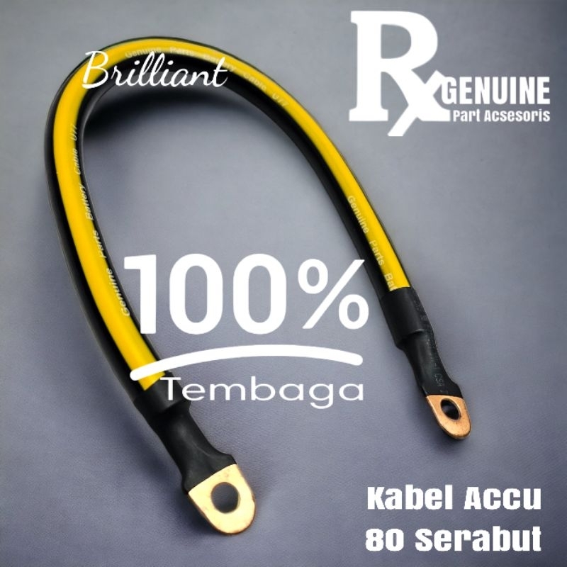 Jual Kabel Aki / Accu Mobil - Kabel dan Sekun Tembaga Asli - 30cm / 50cm / 75cm / 100cm | Shopee ...