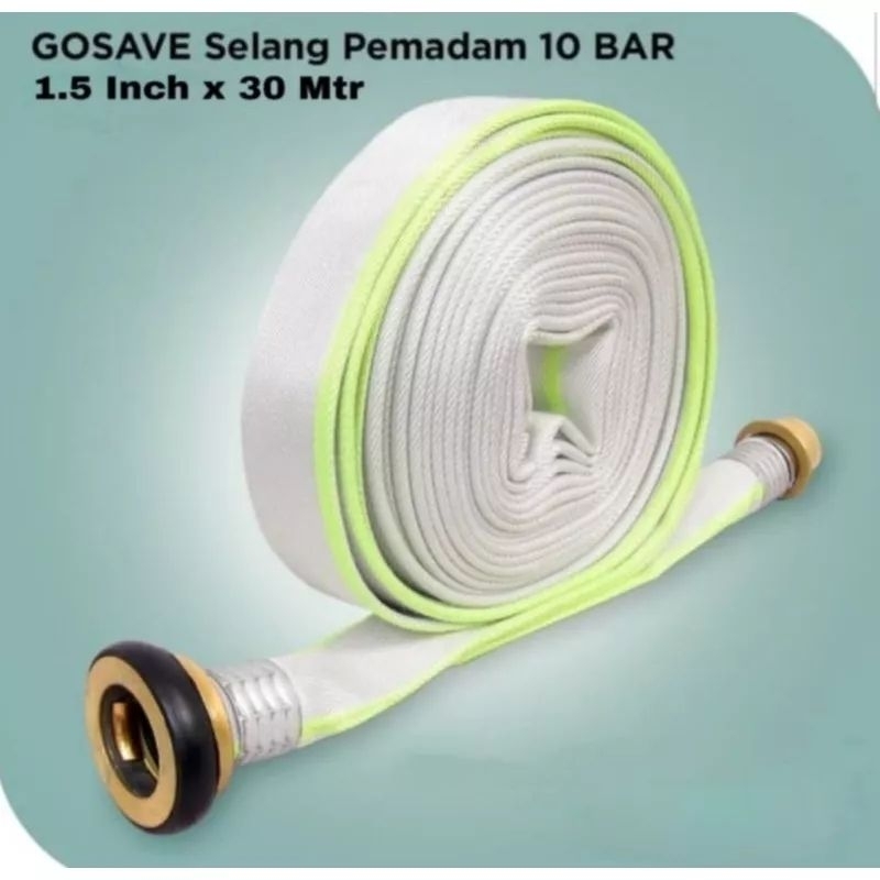 Jual Selang Pemadam 1.5 Inch x 30 Meter Komplit Coupling Siap Pakai 10 ...