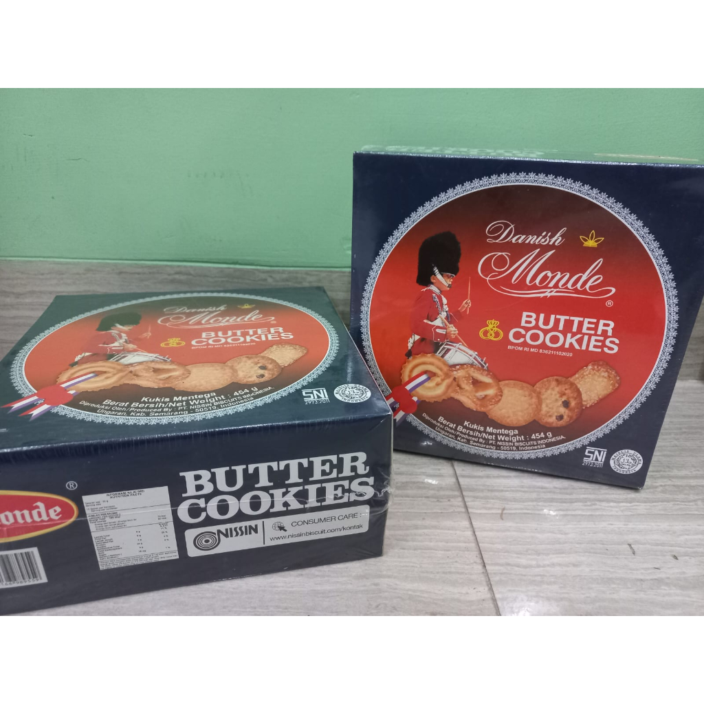 Jual MONDE BUTTER COOKIES 454 GRAM | Shopee Indonesia