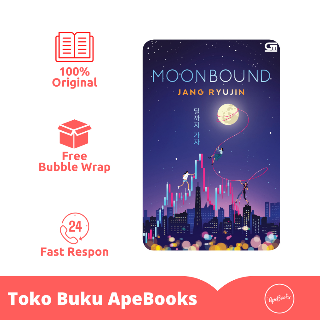 Jual Buku Novel Moonbound - Jang Ryujin (Original) | Shopee Indonesia