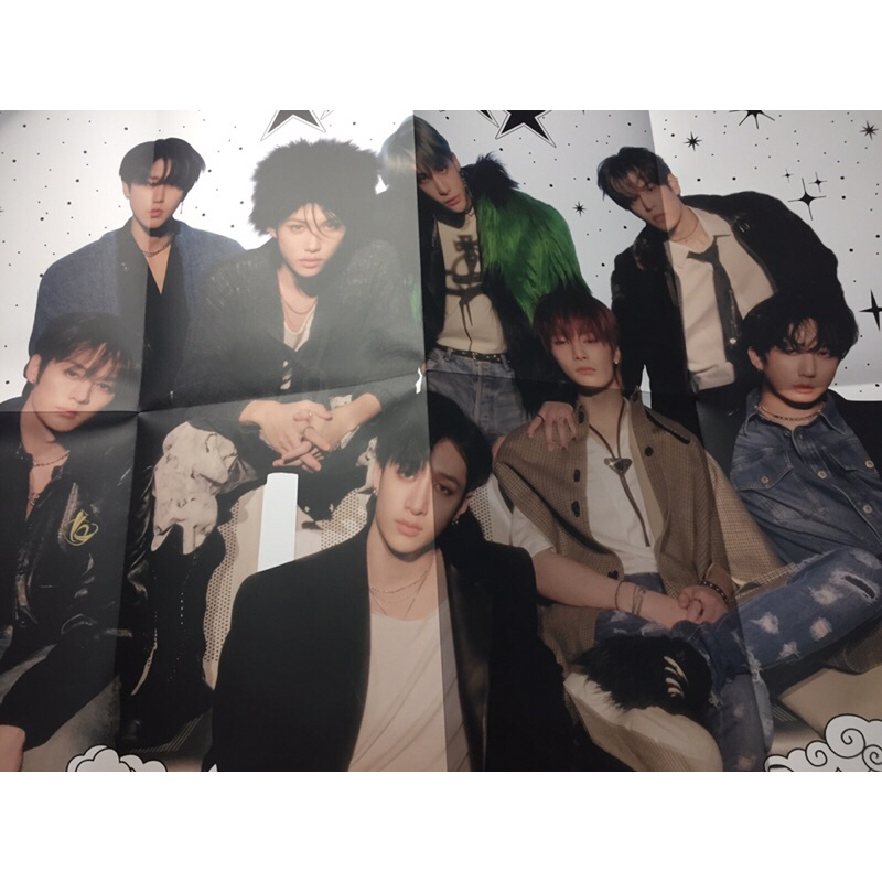 Jual ootd mini poster, folded poster stray kids album 5 STAR | Shopee ...