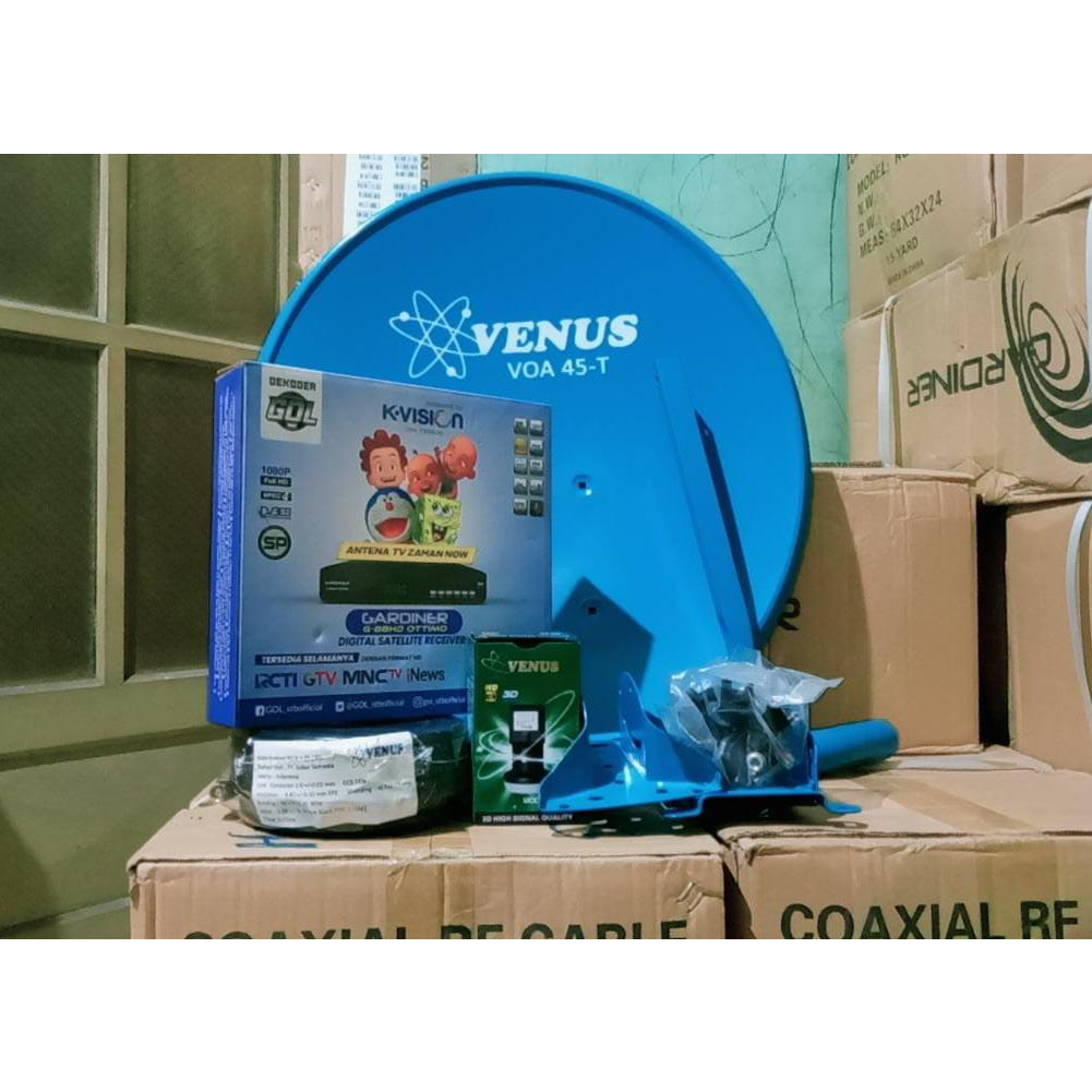 Jual Antena Parabola / Dish Parabola Ku Band 45 cm K-vision/Gardiner ...