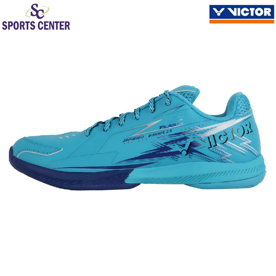 Jual New Sepatu Badminton Victor FLASH Blue Light | Shopee Indonesia