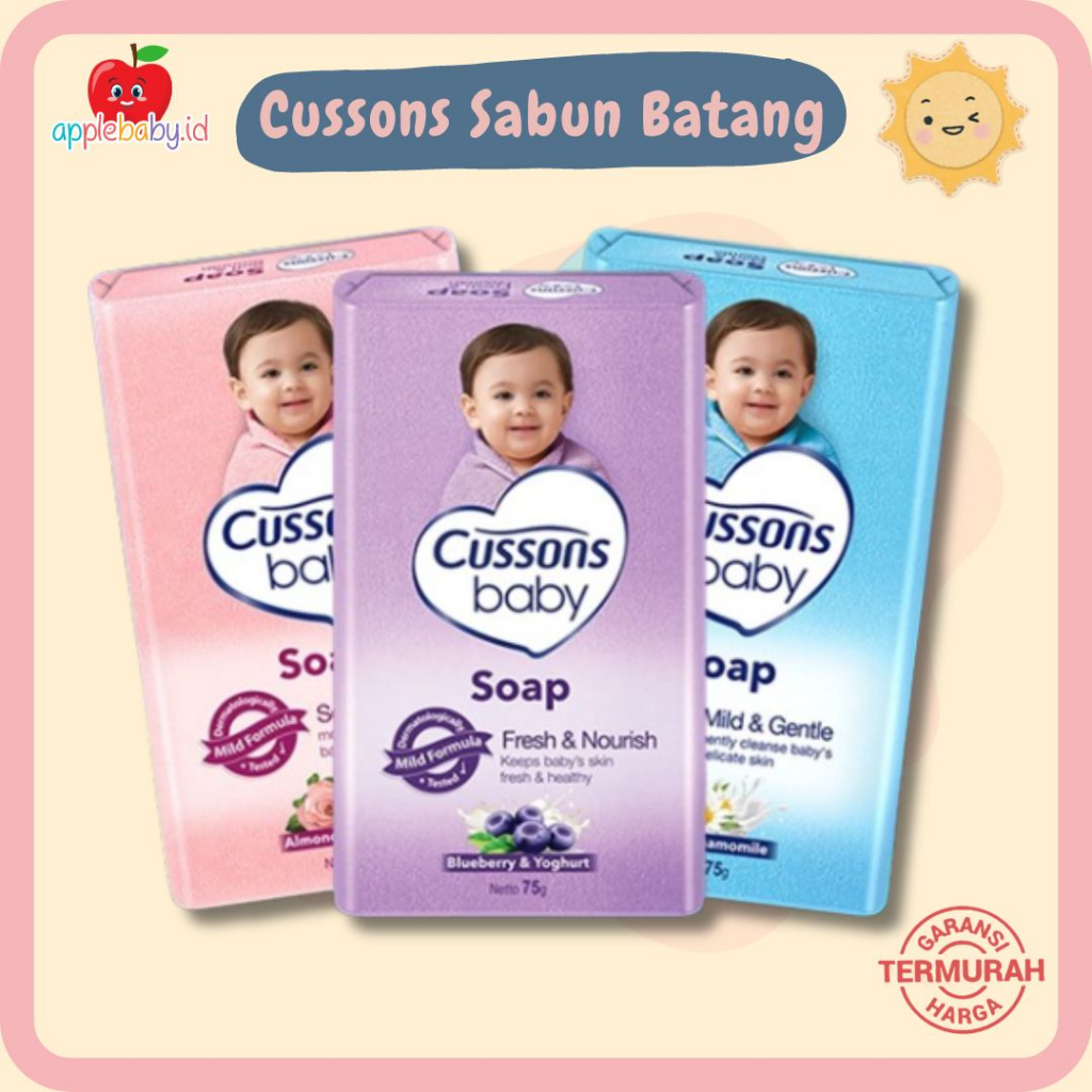 Jual Cussons Sabun Batang Sabun Mandi Bayi Sabun Batang Bayi Sabun ...