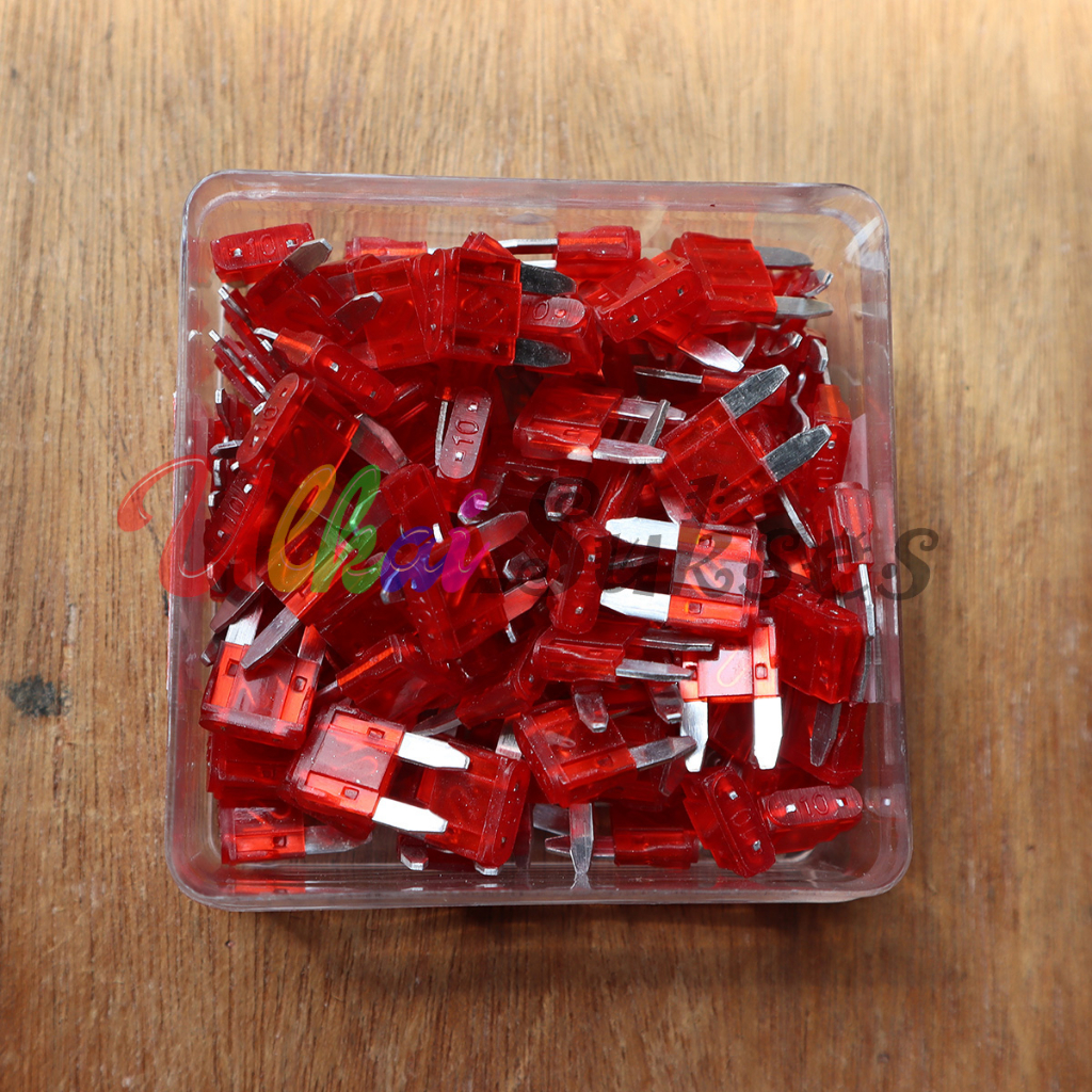 Jual Sekring Sikring Tancap Mini / Besar Gepeng 5A, 7.5A, 10A, 15A, 20A ...