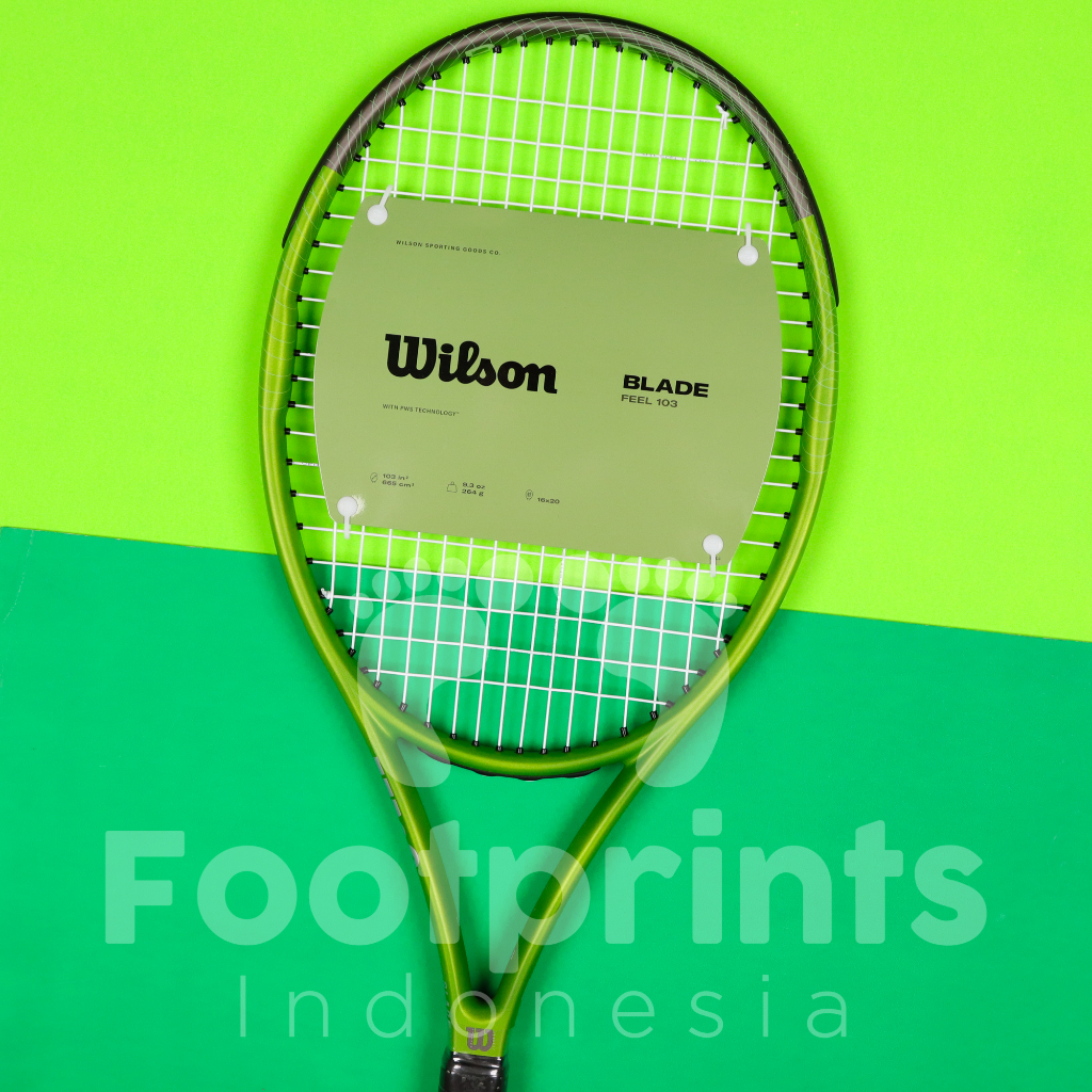 Jual Raket Tenis Wilson Blade Feel 103 2023 Tennis Racket Pemula 264 gr ...