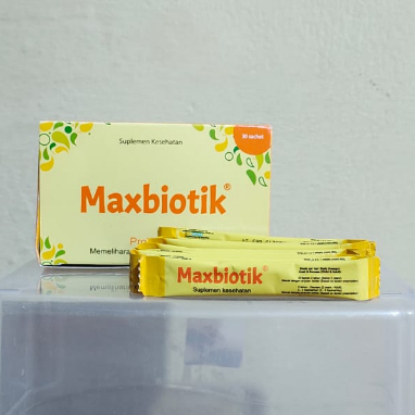 Jual Maxbiotik 30 Sachet - Memelihara Kesehatan Pencernaan - Probiotik ...