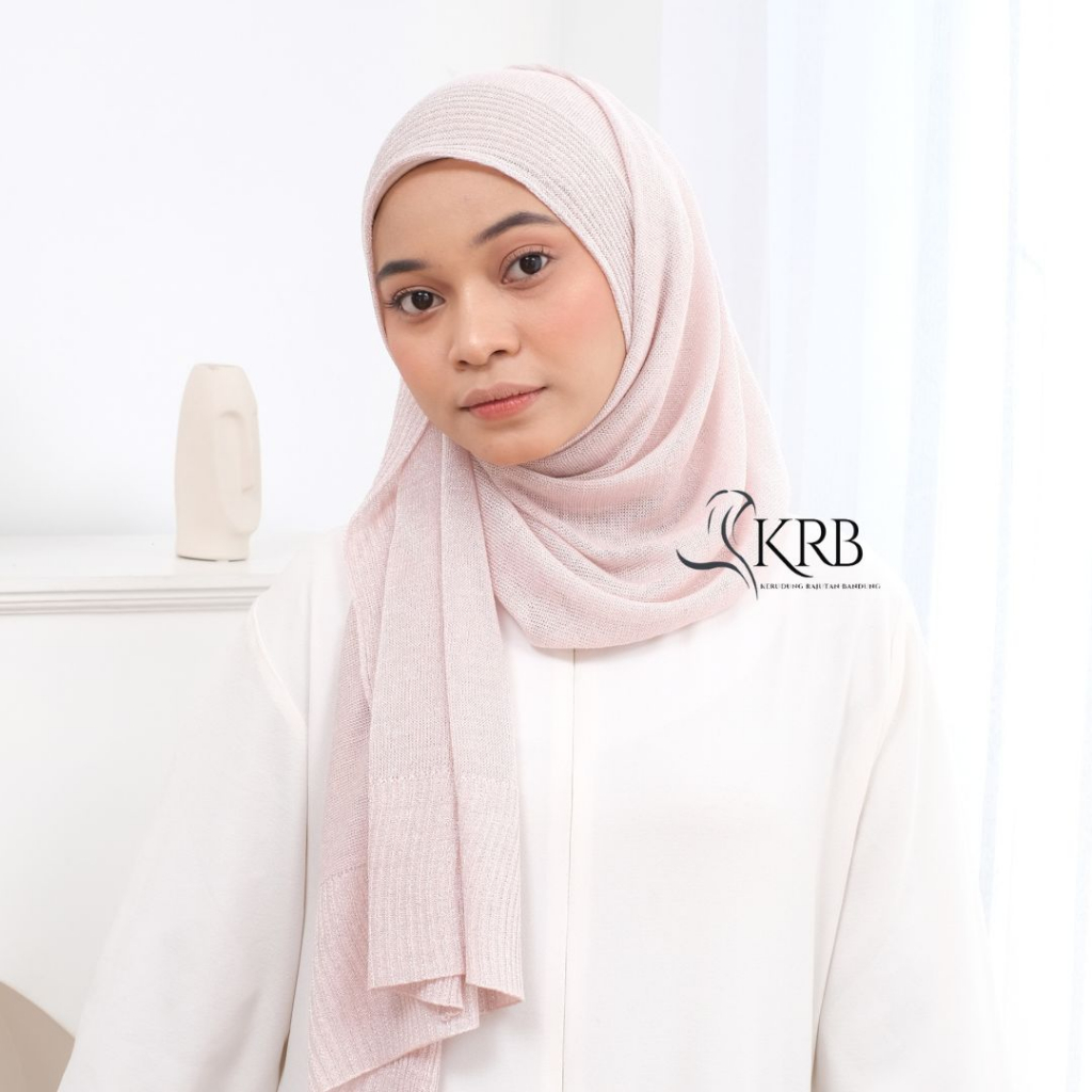 Jual KRB | Pashmina Gliter Rajut PINK - FANTA TUA - NILA PINK - PINK ...