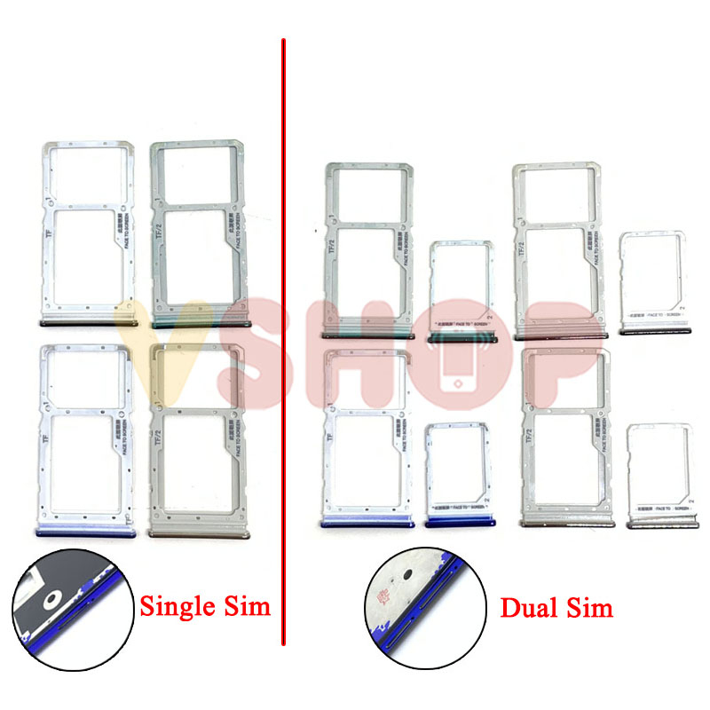 Jual SIMTRAY - TEMPAT SIMCARD XIAOMI REDMI NOTE 8 PRO SLOT SIMCARD ...