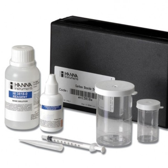 Jual HANNA HI 3818 Carbon Dioxide Test Kit / CO2 Test kit, aprox. 110 ...