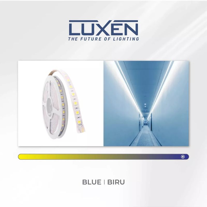 Jual LAMPU LED STRIP 5050 DC 12V LUXEN / LED STRIP LUXEN 5050 5 Meter ...