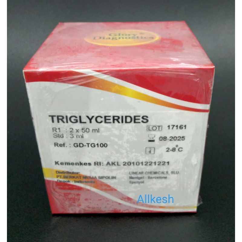 Jual REAGEN TRIGLYCERIDES GLORY DIAGNOSTICS | Shopee Indonesia
