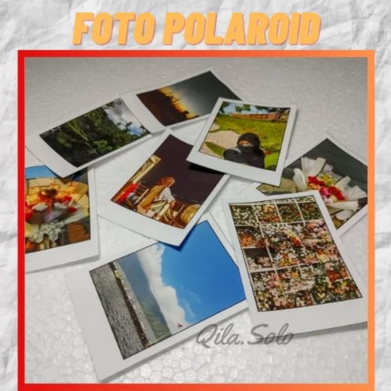 Jual CETAK FOTO POLAROID / CETAK PHOTO / CETAK POLAROID | Shopee Indonesia