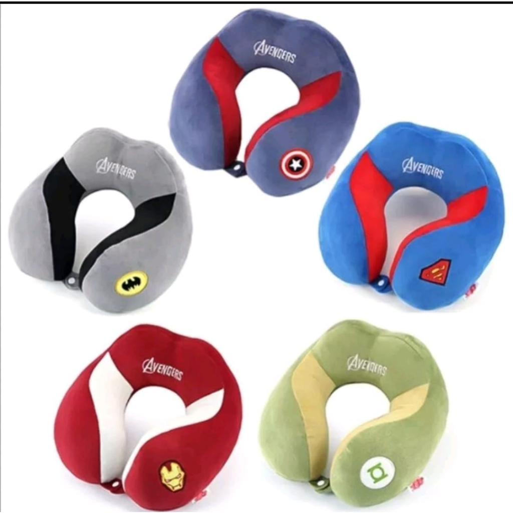 Jual Bantal Leher Halus Lembut Lucu Sandaran Mewah Tidur Mobil Pesawat ...