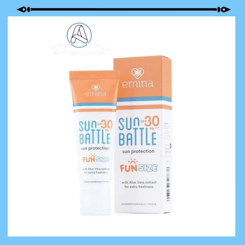 Jual EMINA Sun Battle/Sunscreen SPF 30 PA+++ (23ml) | Shopee Indonesia