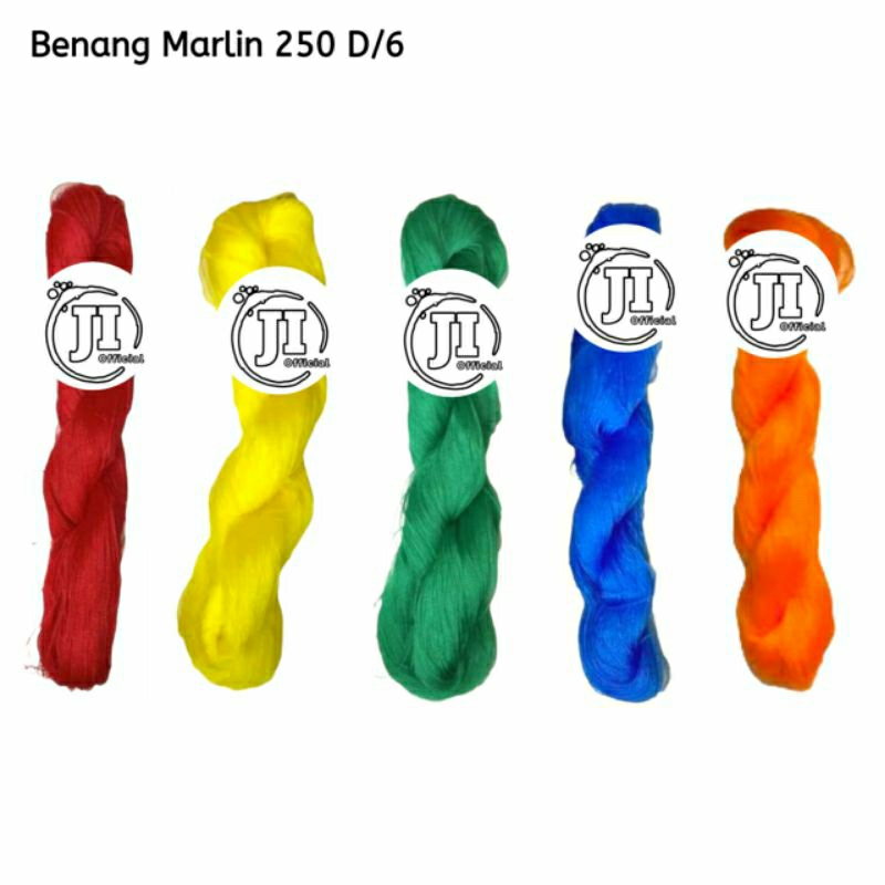 Jual benang tambang + ukuran 250 D/6 + kemasan 1 pcs + benang jaring ...