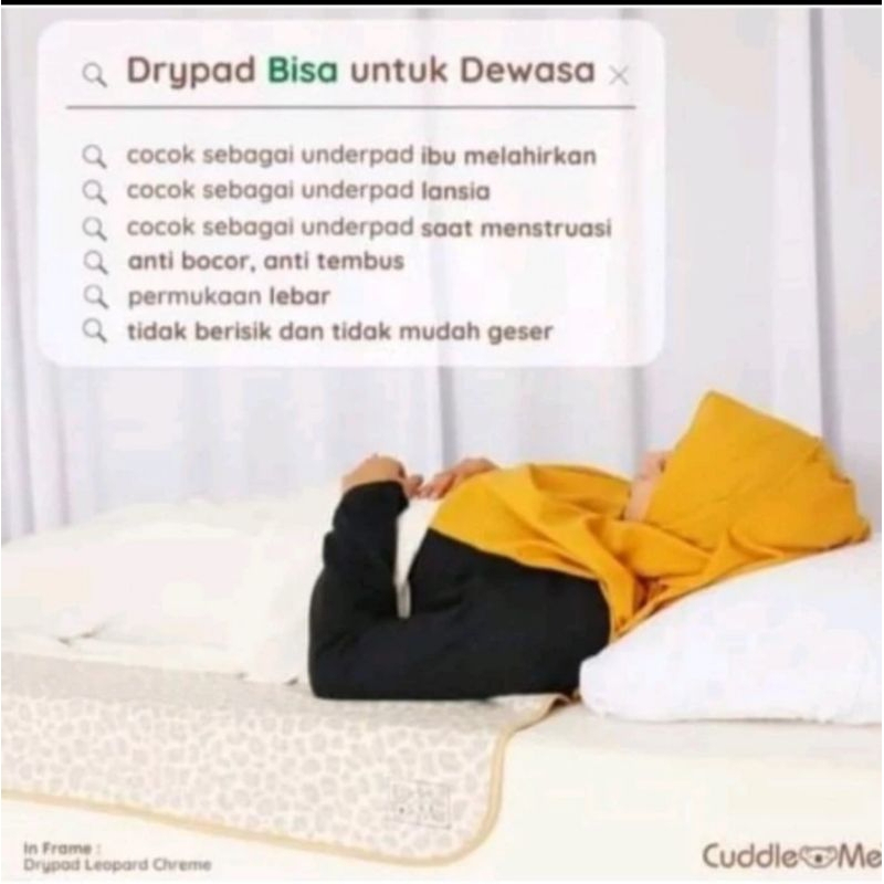 Jual Perlak kain anti air DRYPAD by cuddleme | Shopee Indonesia