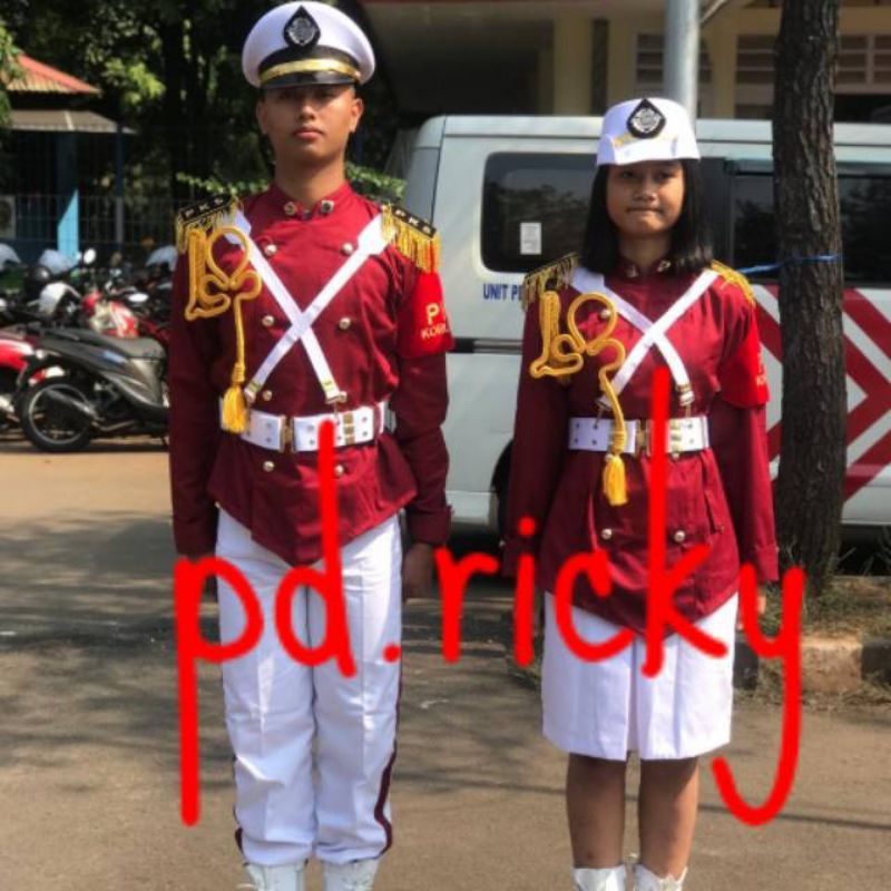 Jual seragam LKBB, paskibra, akpol harga pakian saja 1 stel (olsopnina ...