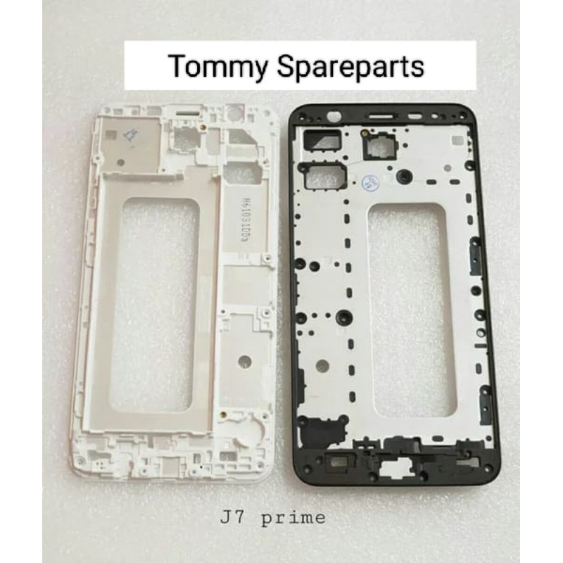 Jual FRAME DUDUKAN LCD TULANG TENGAH SAMSUNG GALAXY J7 PRIME G610 G610F ...