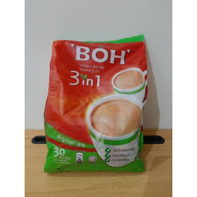Jual BOH 3 IN 1 milk tea 1 pack isi 30 sachet | Shopee Indonesia