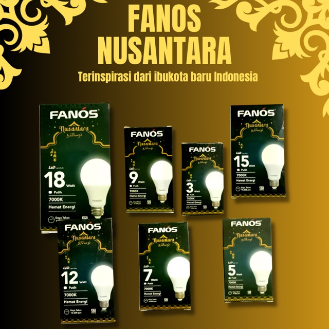 Jual Lampu Fanos LED Nusantara | Shopee Indonesia