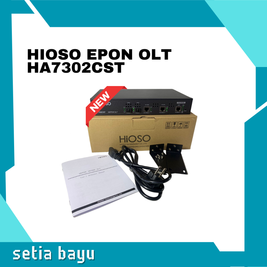 Jual HIOSO EPON OLT HA7302CST SFP 7DB SFP 8DB SFP 9DB | Shopee Indonesia