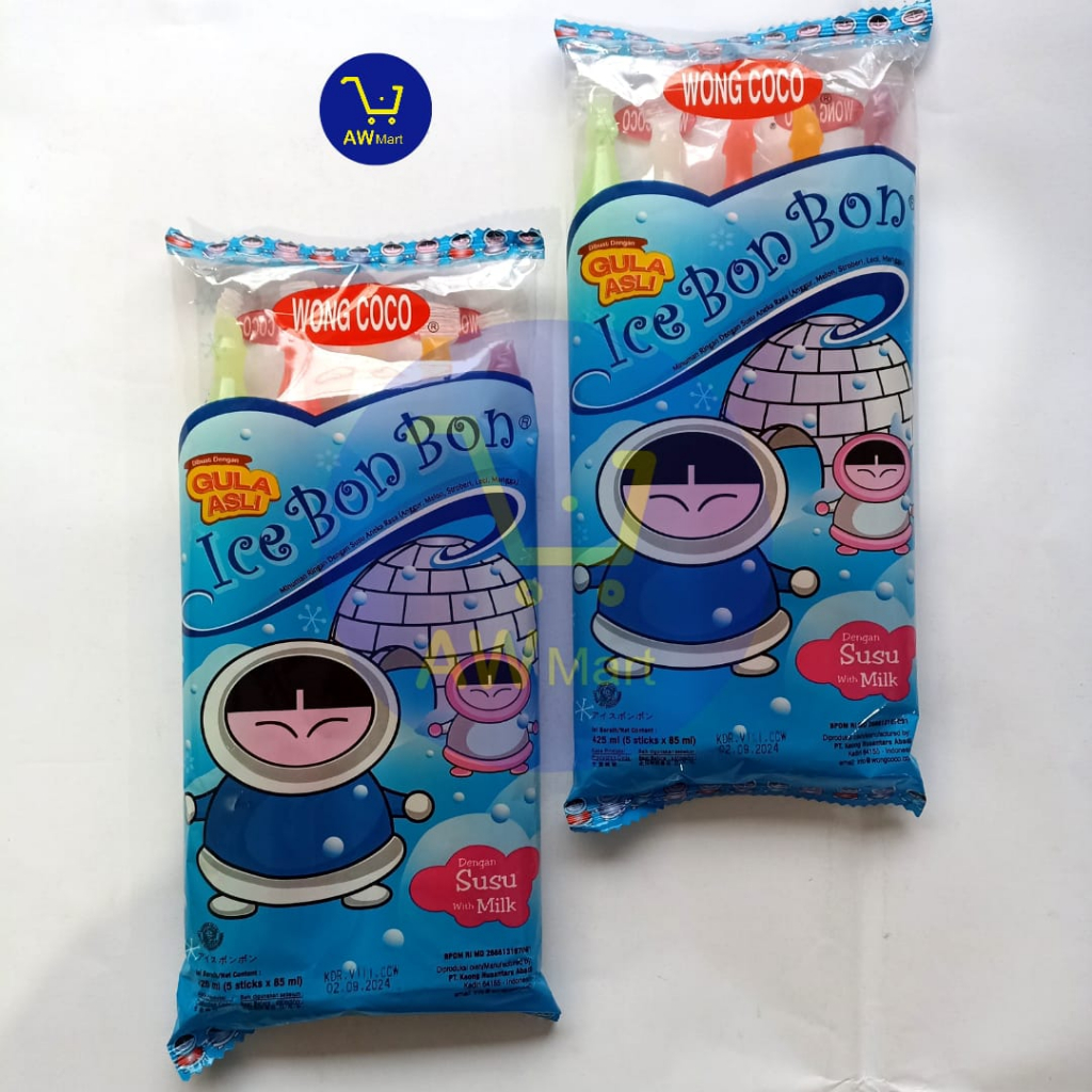 Jual ICE BON BON PER PAX 425ML ISI ( 5 STIK X 85ML ) - MINUMAN STIK ...
