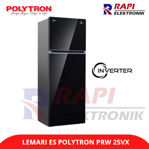 Jual LEMARI ES POLYTRON PRW 25VX - Belleza Jumbo Inverter 240 Liter ...