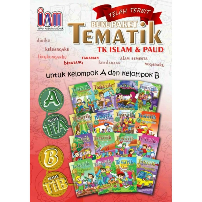 Jual Buku tematik ISLAM kurikulum merdeka TK & PAUD anak lengkap ...