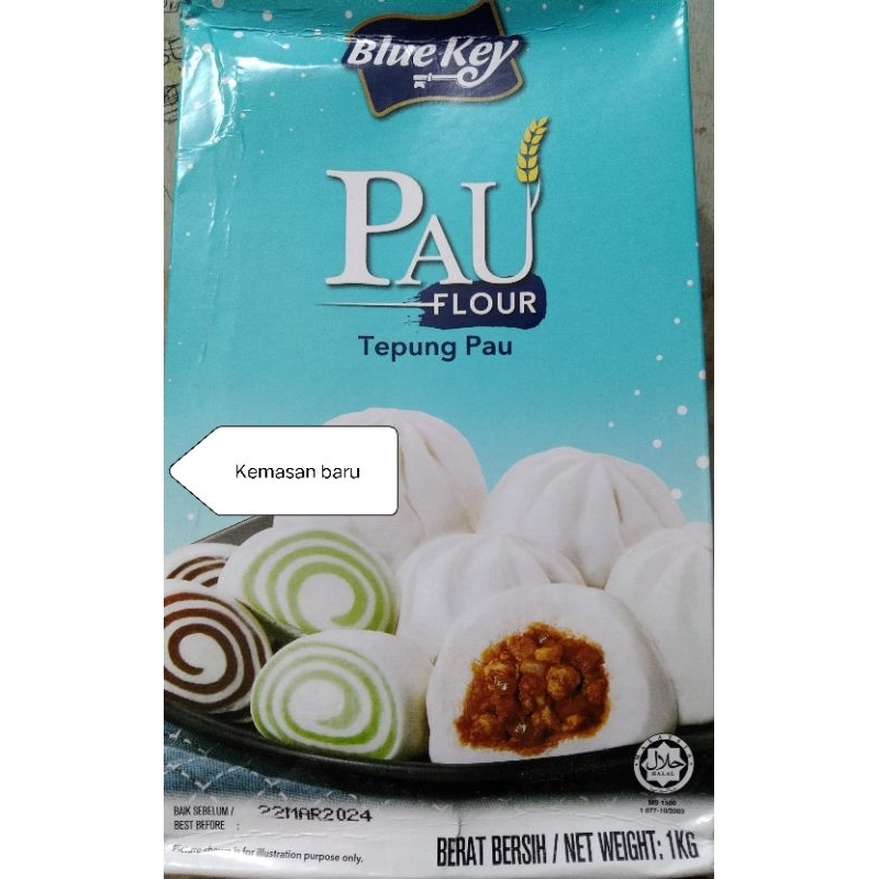 Jual Tepung Pao blue key Malaysia exp 8-2025 | Shopee Indonesia
