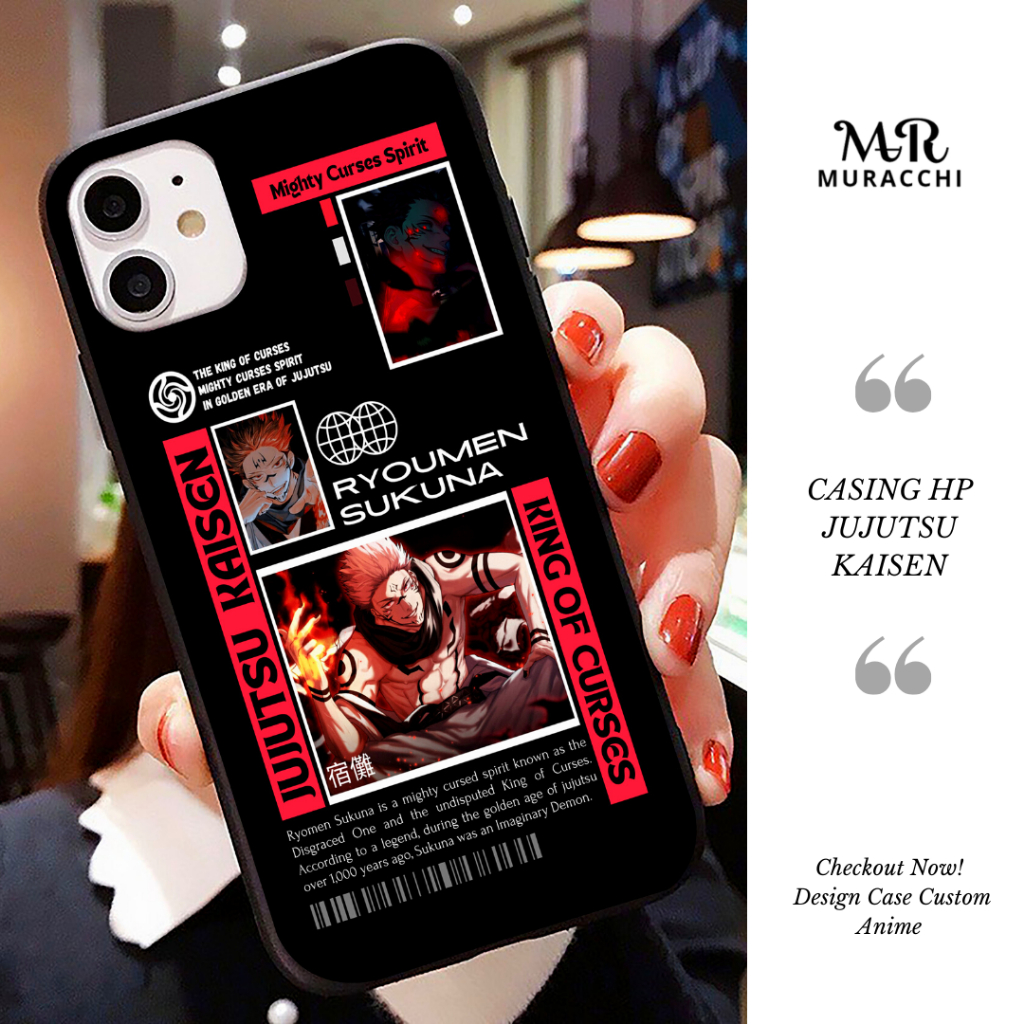 Jual Casing Anime Custom Case Anime Jujutsu Kaisen Softcase dan ...
