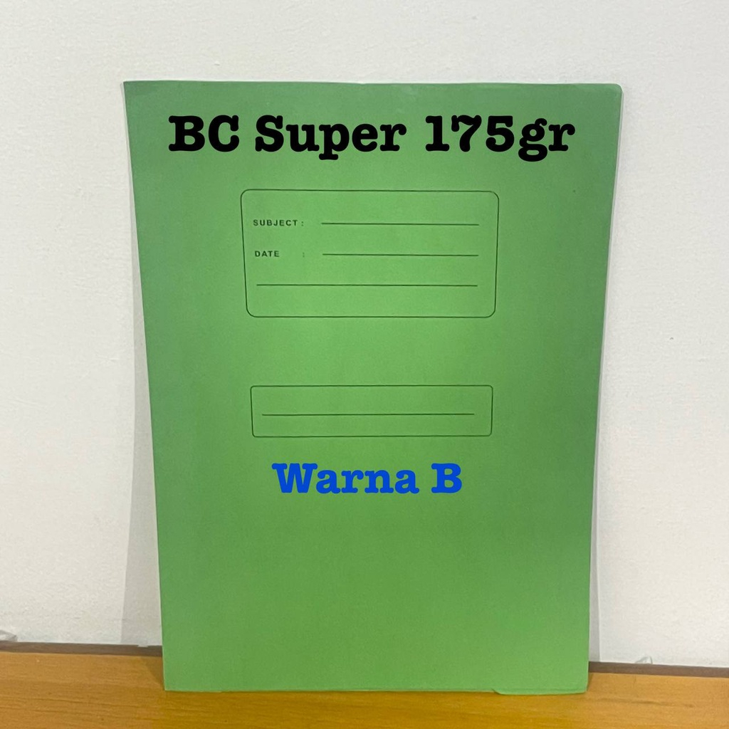 Jual (50 pcs) FOLIO STOP MAP KERTAS MAP KANTOR - STOPMAP BC SUPER 175gr ...