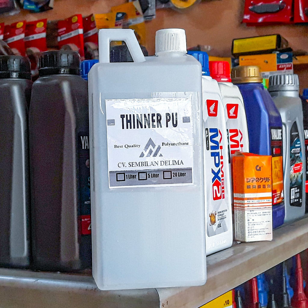 Jual Thinner PU Thiner PU isi 1 Liter Kualitas Terjamin STOK BERLIMPAH | Shopee Indonesia