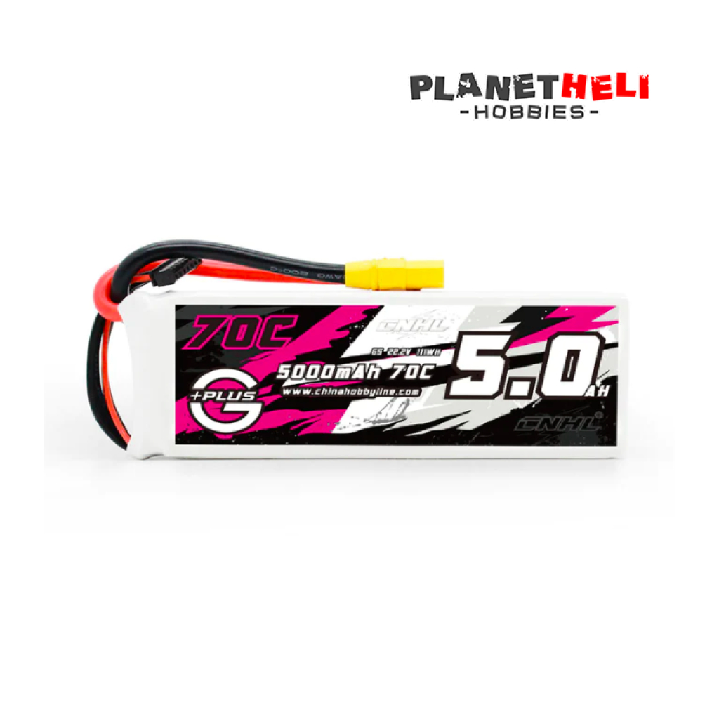 Jual CNHL G+Plus 5000mAh 22.2V 6S 70C Lipo Battery | Shopee Indonesia