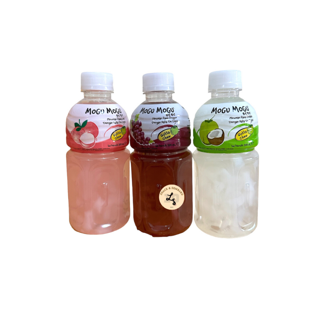 Jual Mogu Mogu Minuman Dengan Nata De Coco @320ml | Shopee Indonesia