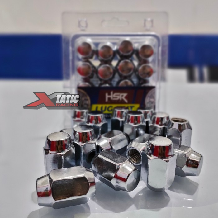 Jual Baut Mur Roda Racing Standart Ukuran 21 Drat 1,5 Fujita Chroom ...