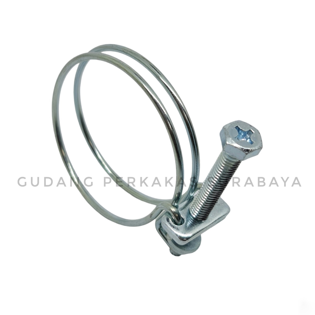 Jual Klem Selang Clamp Slang Hose Clamp Klem Selang Kawat Klem Slang
