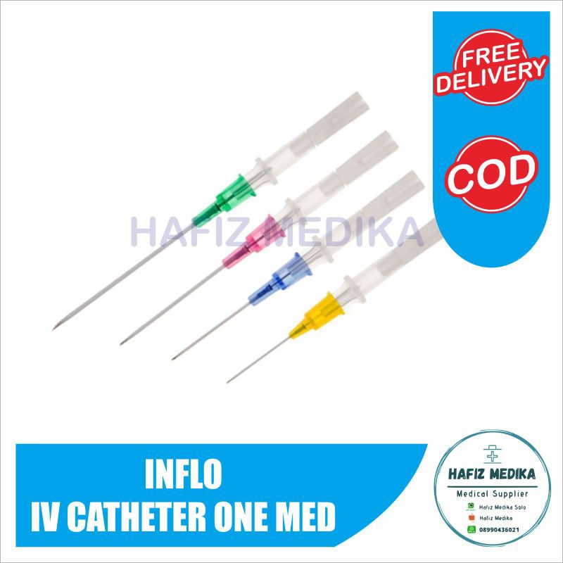 Jual inflo iv Cath onemed dan sakamed | Shopee Indonesia