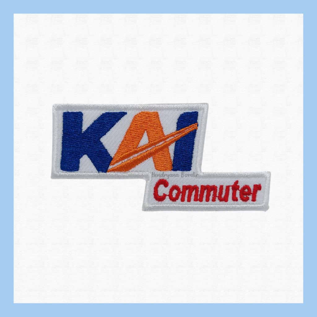 Jual Bordir Logo KAI Services / Properti / Commuter / Wisata / Bandara ...